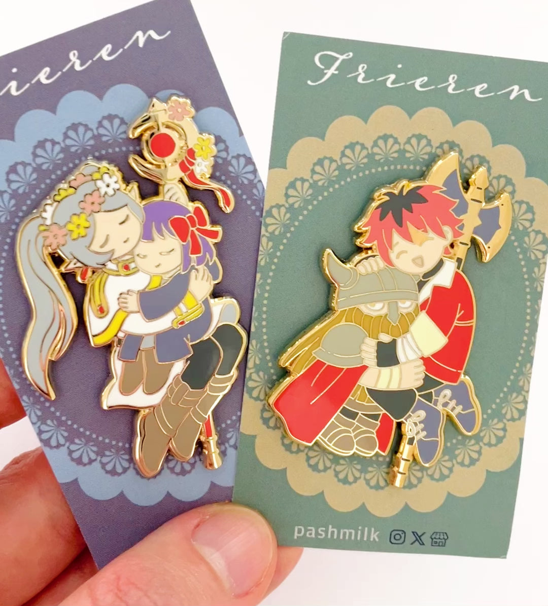 Frieren Enamel Pins