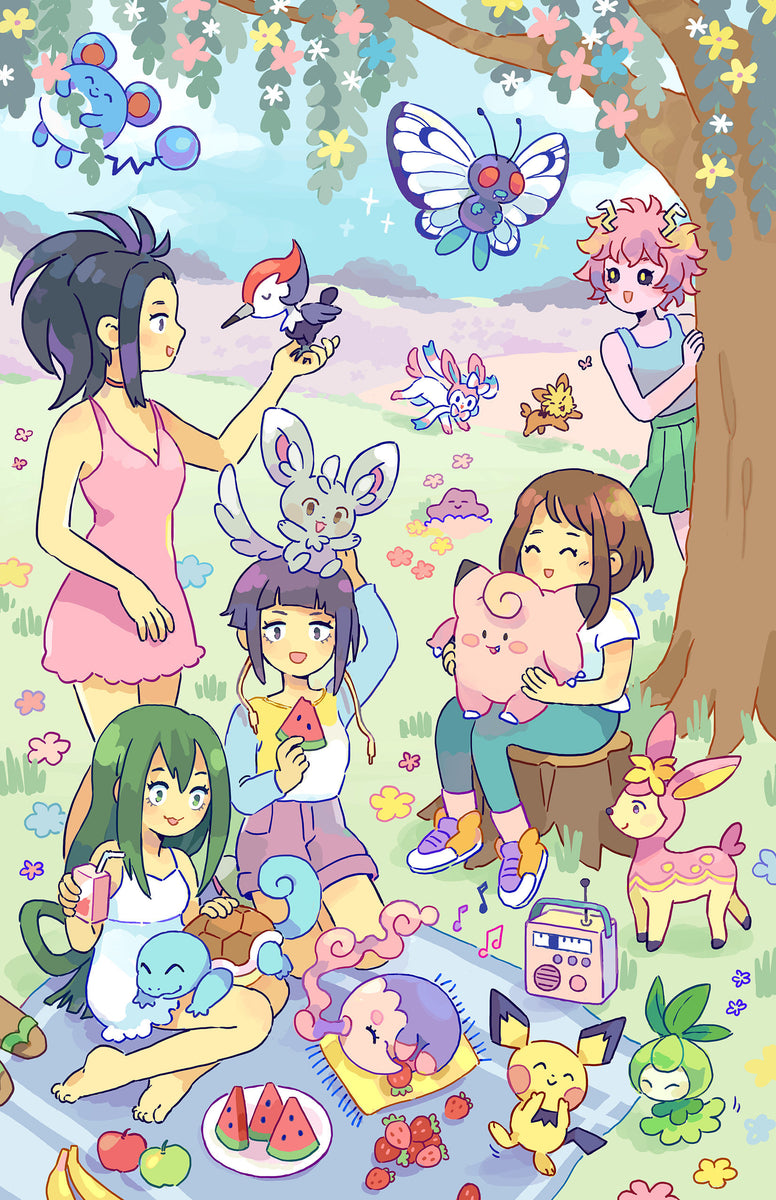 BNHA Beach Poster